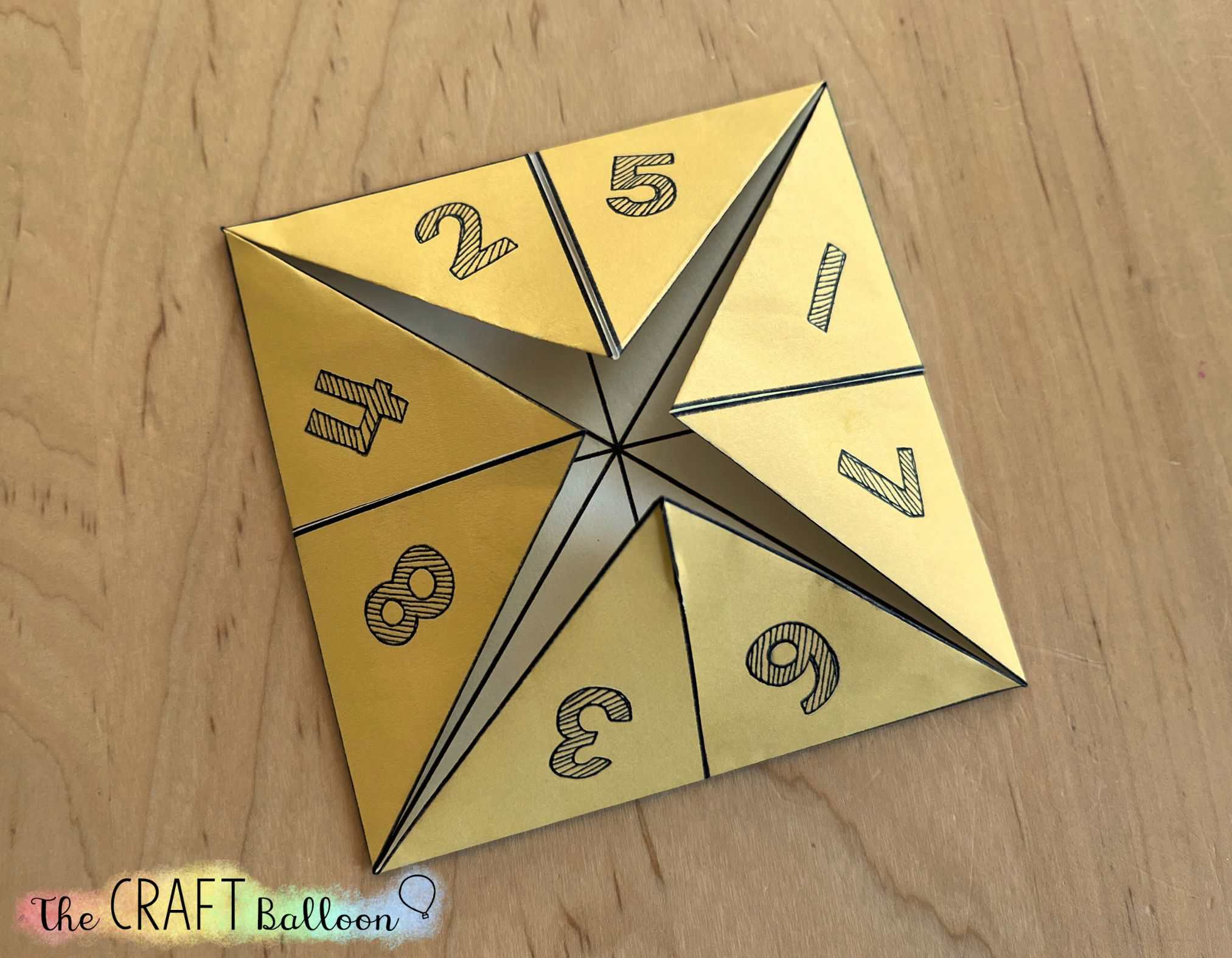 Summer Fortune Teller (Cootie Catcher) - The Craft Balloon